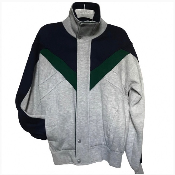 Haband | Jackets & Coats | Haband Vintage Color Block Collared Jacket ...